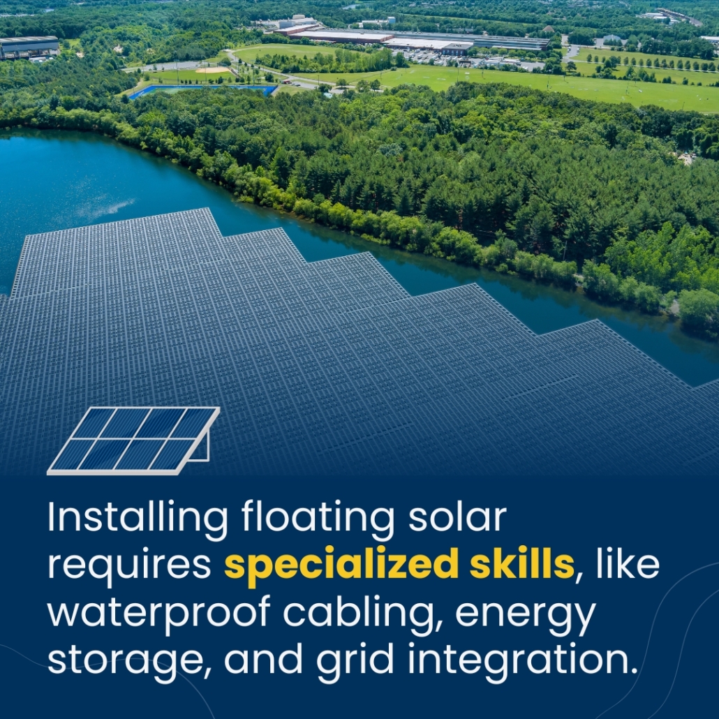 Floating Solar’s Impact on the Electrical Industry
